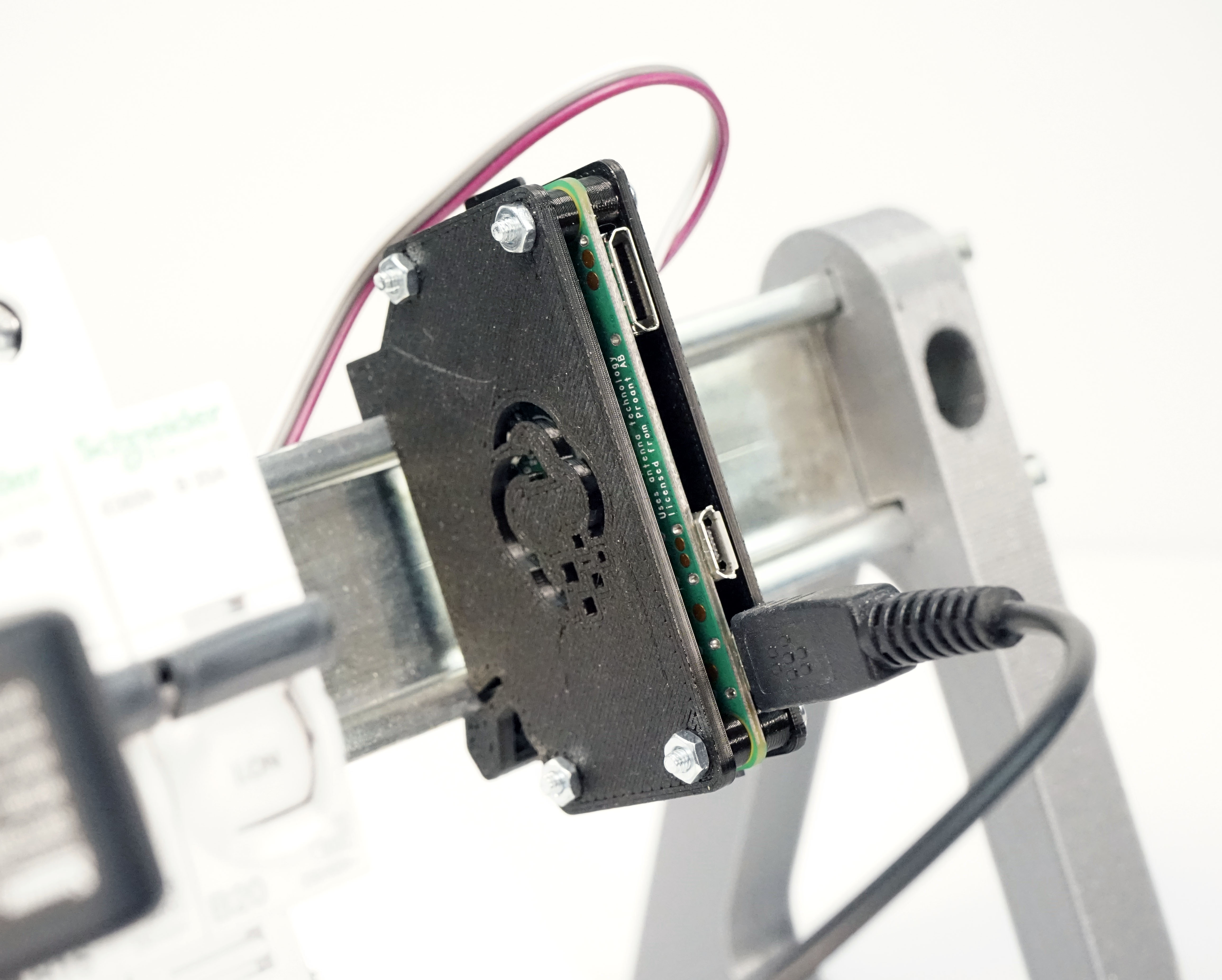 Spyder Quarter Zip Active Shirt Moisture Wicking DIN Rail Mount Bracket ...