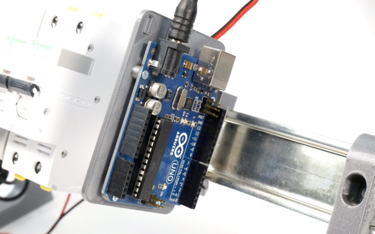 DIN Rail mount for Arduino UNO | INUX3D | Design Studio